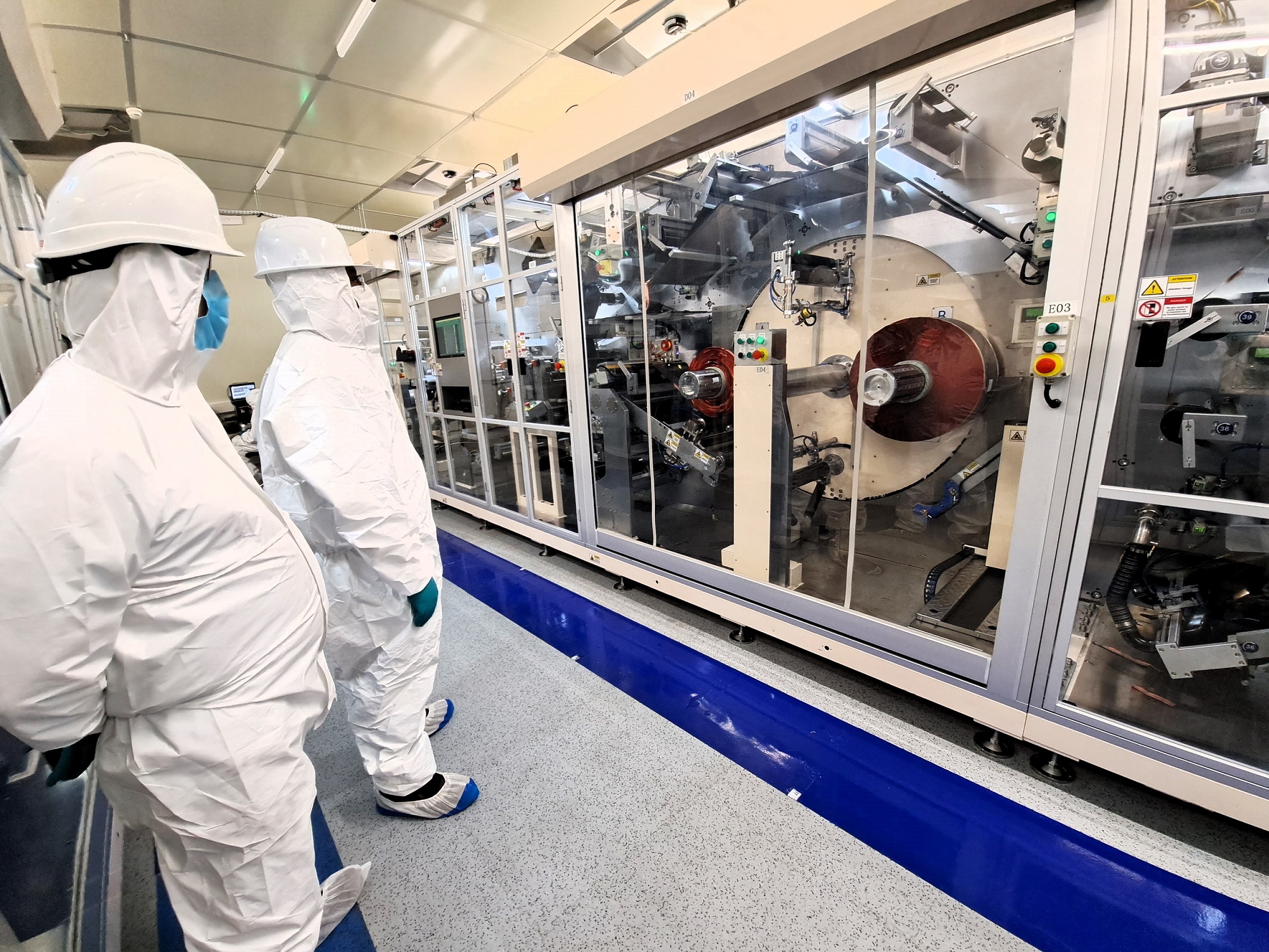 All the machines in the mechanical division are in place in Block 1 of ...